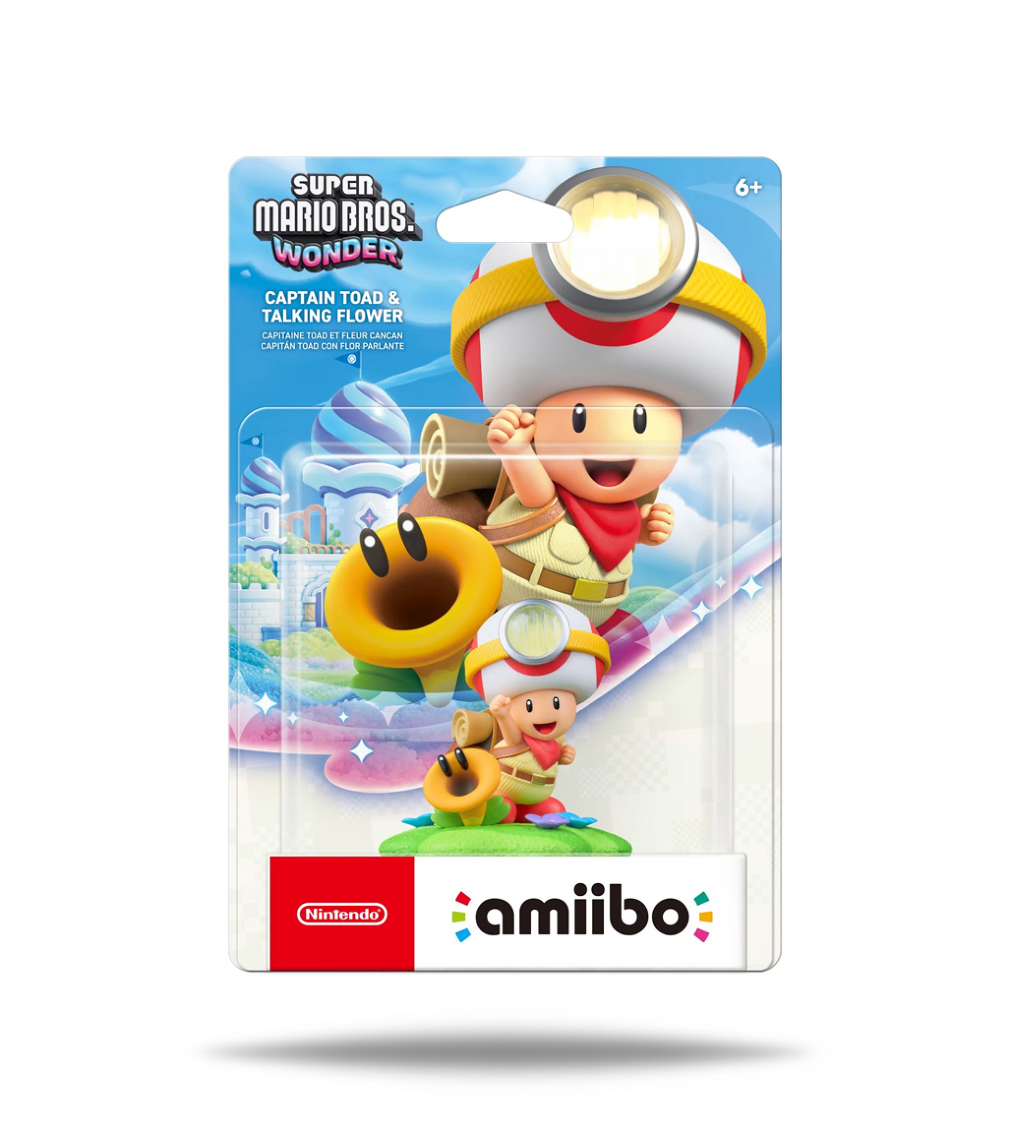 Amiibo Super Mario Bros Wonder - Captain Toad and Talking Flower