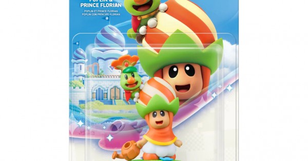 Amiibo Super Mario Bros Wonder - Poplin and Prince Florian