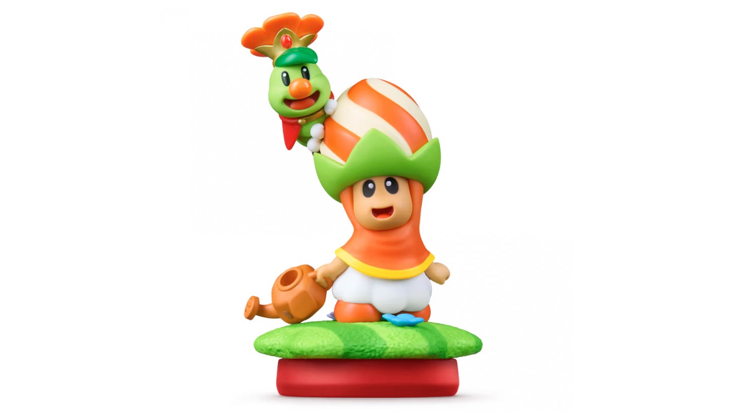 Amiibo Super Mario Bros Wonder - Poplin and Prince Florian