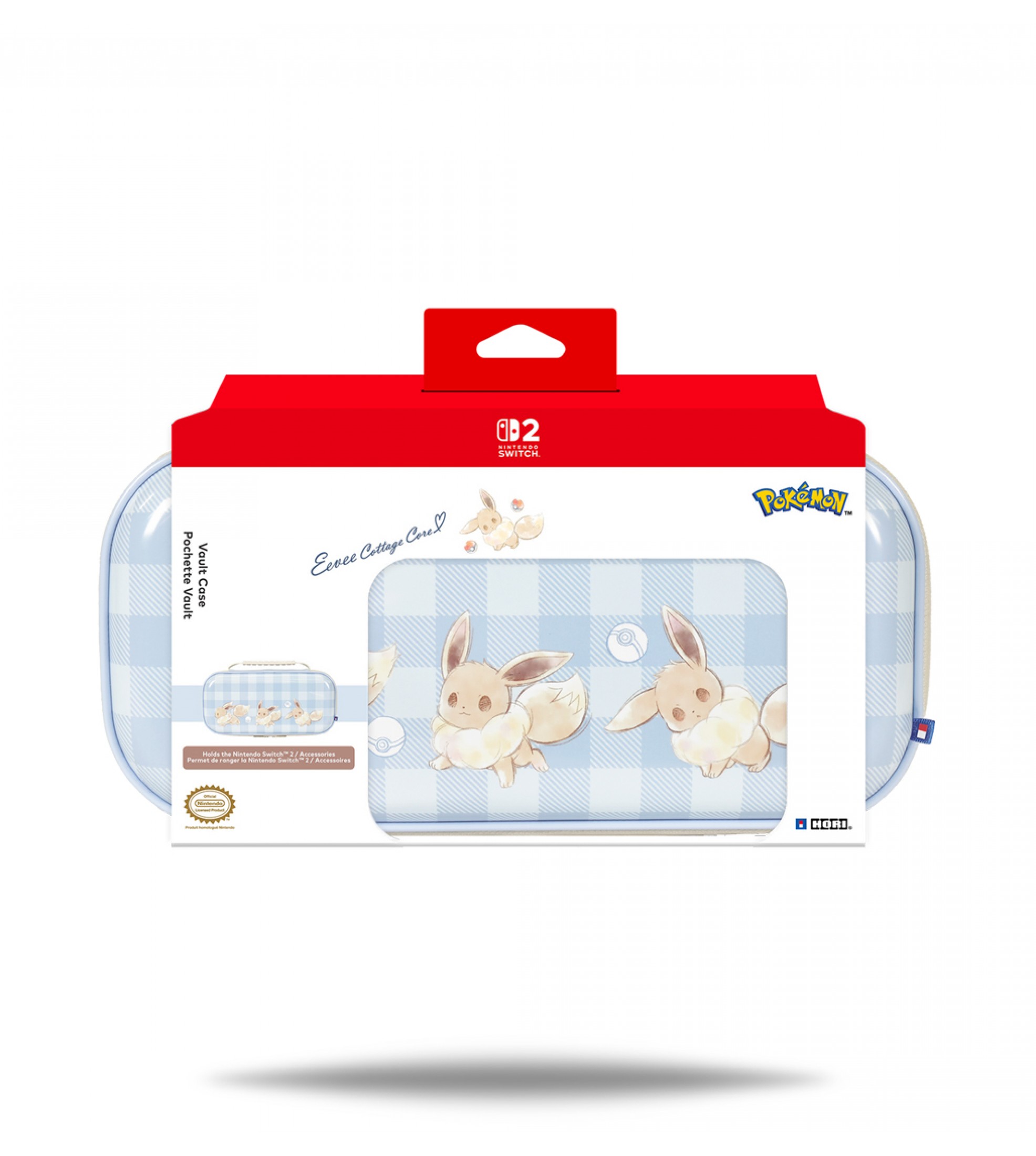 Hori Nintendo Switch 2 Vault Case - Eevee Cottage Core